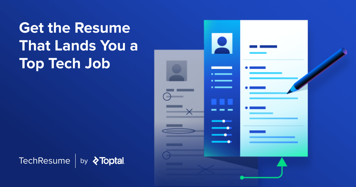 TechResume by Toptal—Expert Resume Writing for Tech Pros